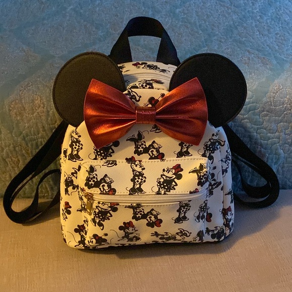 Disney | Accessories | Disney Minnie Mouse Ears Backpack | Poshmark